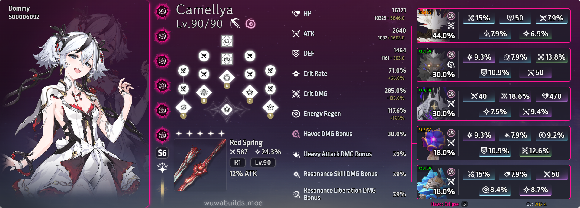 WuWa Builds - Wuthering Waves Build Creator